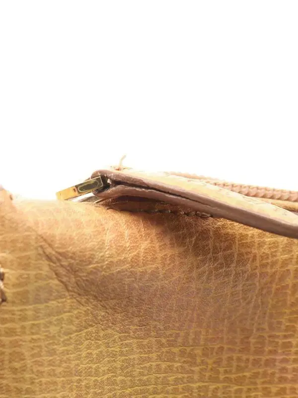 Loewe 2000s Logo-embossed Shoulder Bag