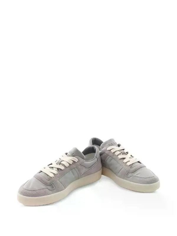 Prada Downtown Sneakers With Enamel Triangle Logo