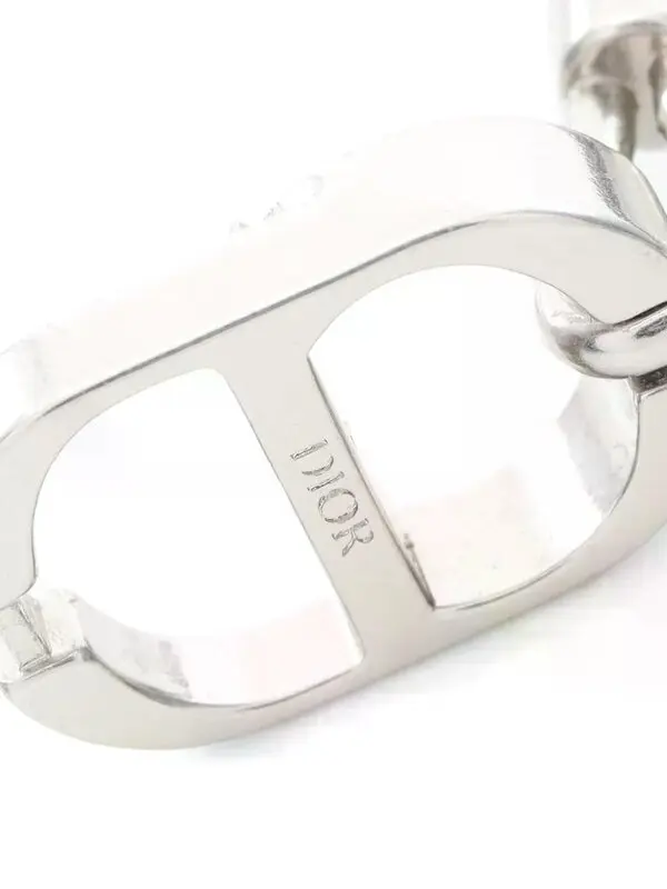 Dior Cd Icon Braided Leather Bracelet