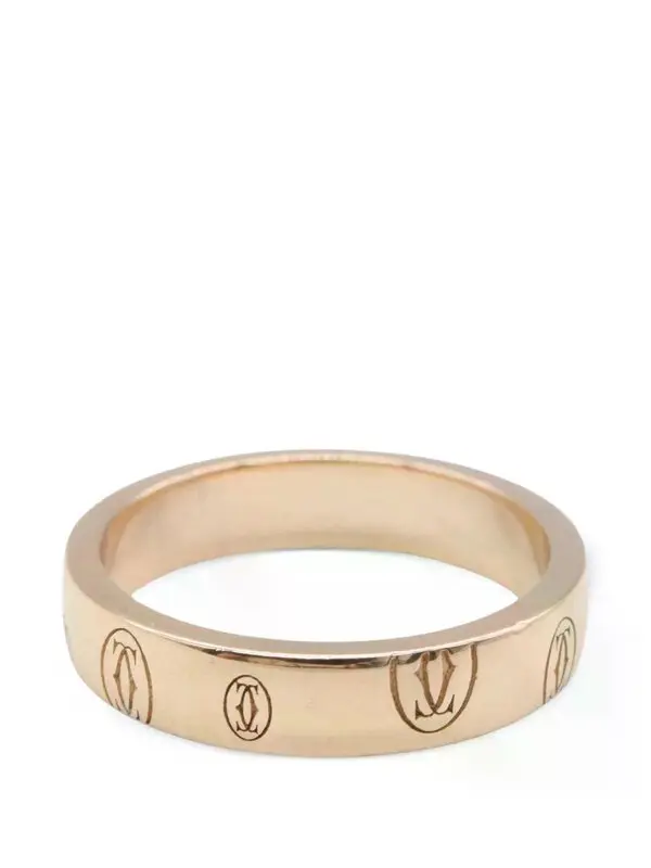 Cartier 18k Rose Gold Happy Birthday Ring - Pink