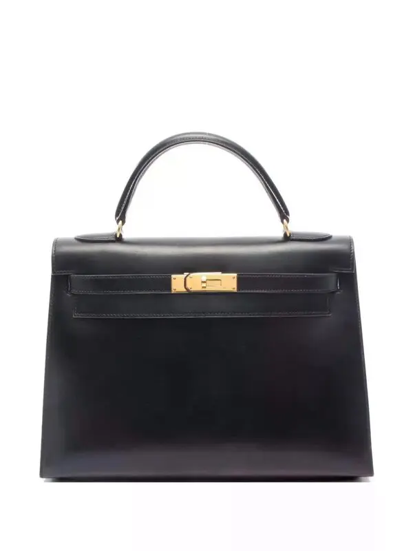 Hermès 1995 32 Kelly Tote Bag - Black