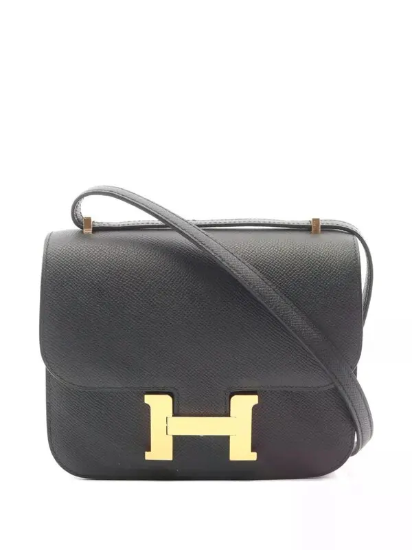 Hermès 18k Constance Shoulder Bag - Black