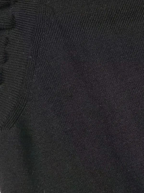 LOUIS VUITTON Pleated Knit Dress