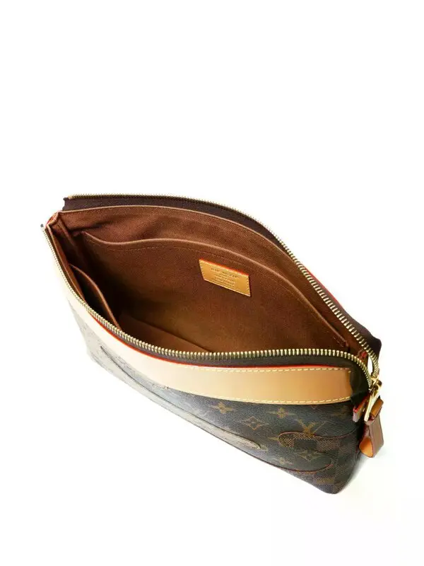 LOUIS VUITTON Pochette Voyage Clutch Bag - Brown