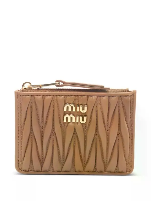 Miu Miu Matelassé Card Case