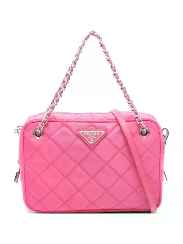 Prada Quilted Chain Handbag