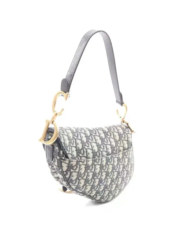 Dior Oblique Saddle Two-way Handbag