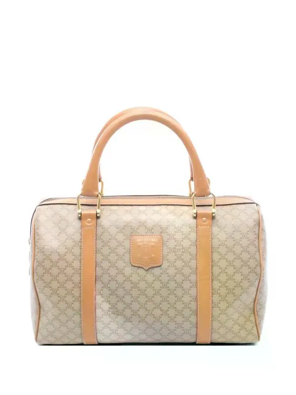 Celine 2000s Mini Macadam Boston Tote Bag