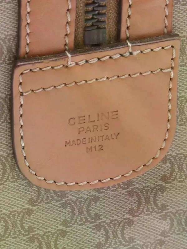 Celine 2000s Mini Macadam Boston Tote Bag