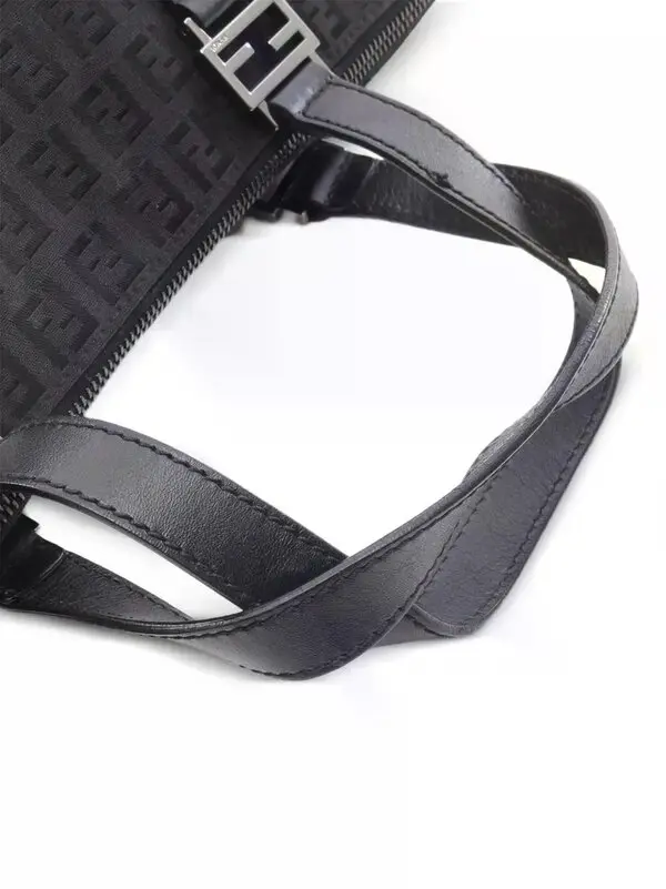Fendi Zucchino Ff-logo Tote Bag
