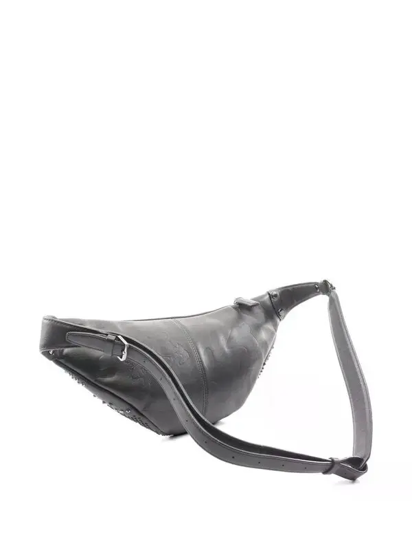 Mcm Studded Leather Belt Bag