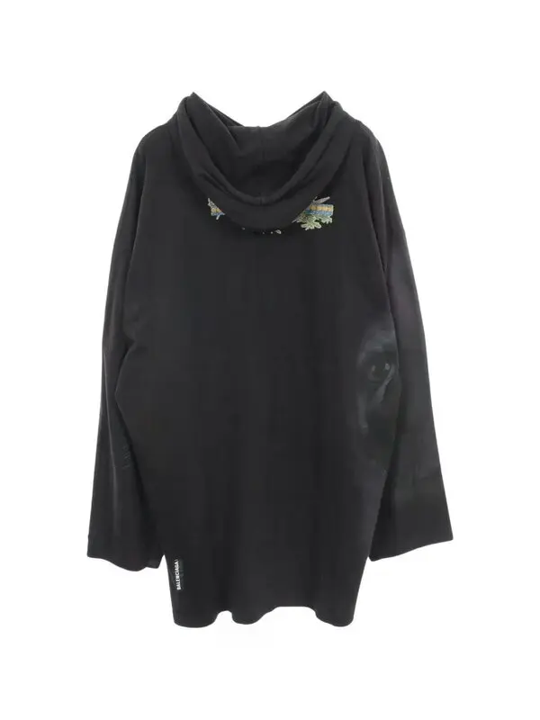 Balenciaga Graphic Print Hoodie