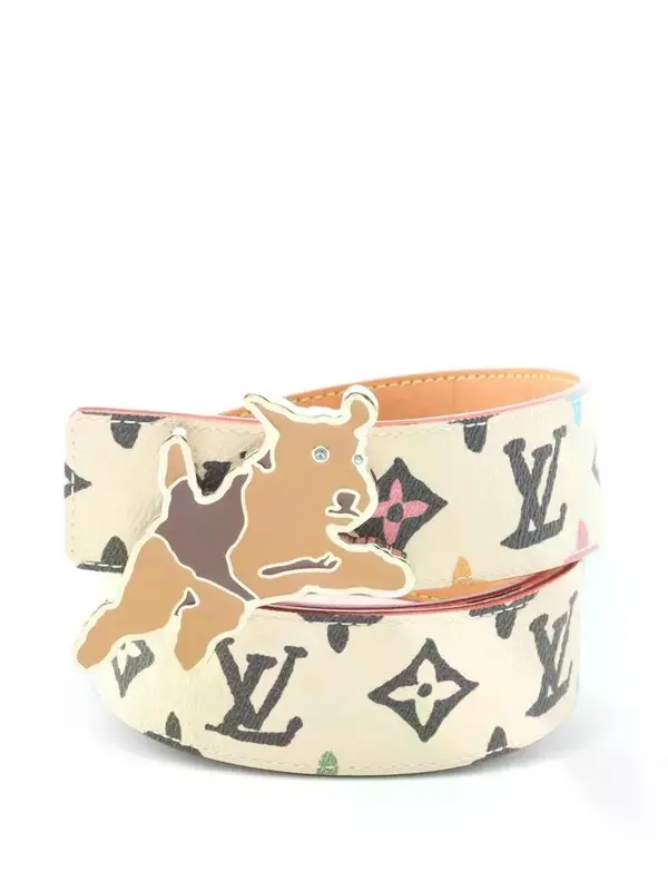 LOUIS VUITTON Monogram Craggy Reversible Belt