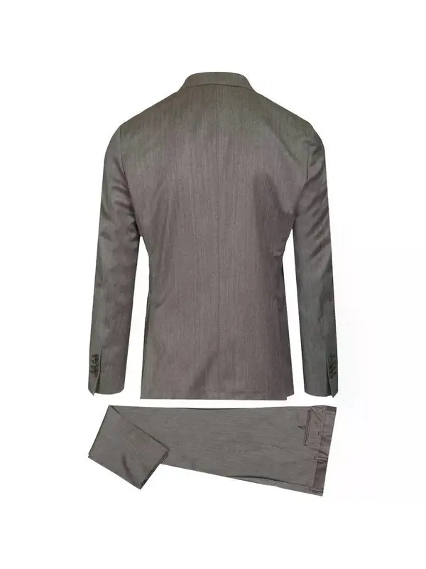 AL DUCA D’AOSTA 1902 Wool Single-breasted Suit - Grey