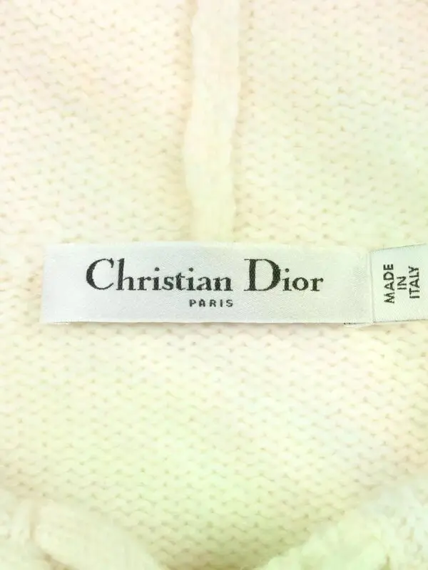 Dior Logo Intarsia Hoodie