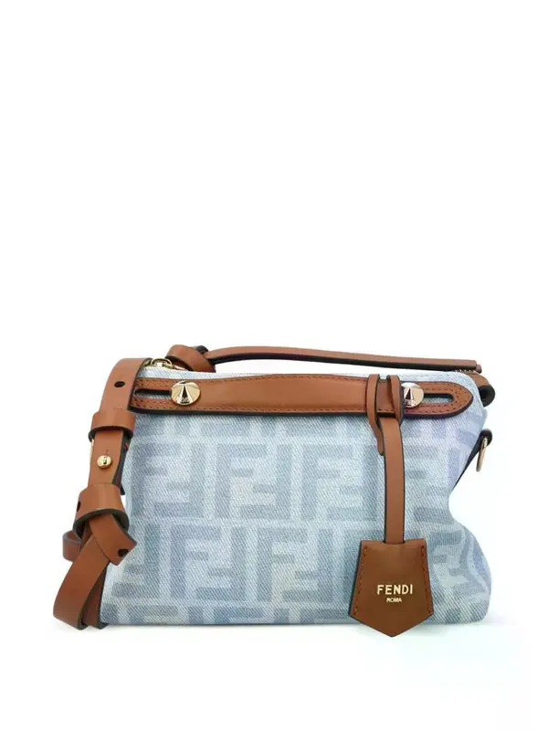 Fendi By The Way Soft Ff Jacquard Mini Bag