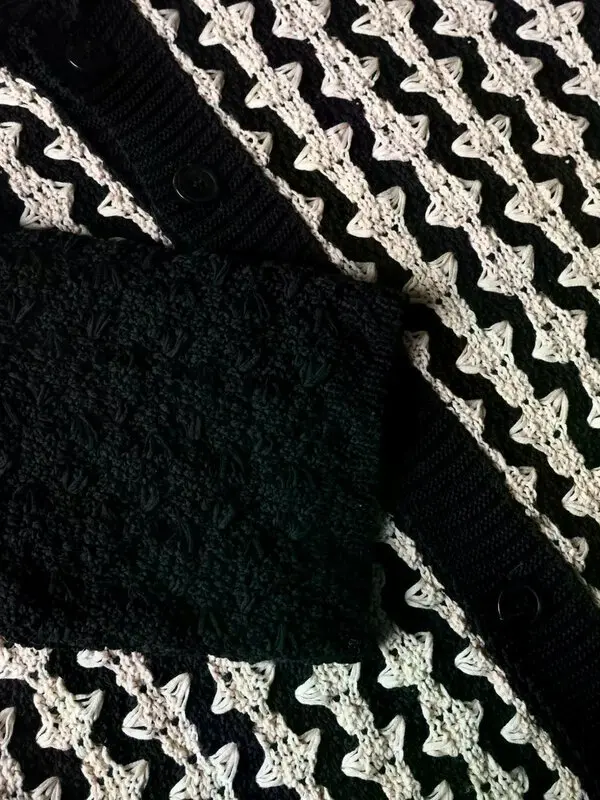 ROBERTO COLLINA Crochet-knit Short-sleeve Shirt