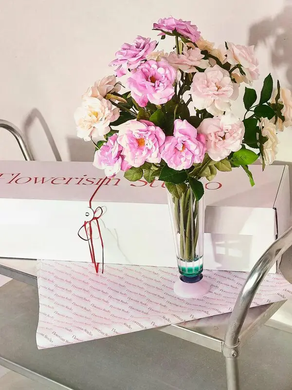 FLOWERISM STUDIO Tea Rose Bundle Bouquet