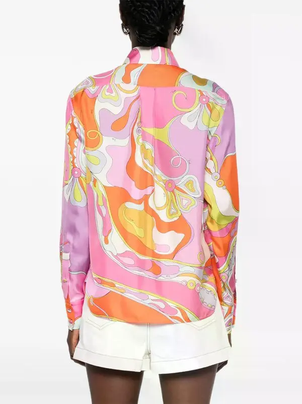 Emilio Pucci Abstract Print Shirt