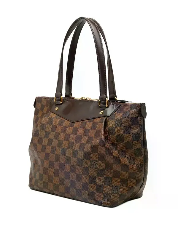 LOUIS VUITTON Damier Ebene Westminster Pm Handbag - Brown