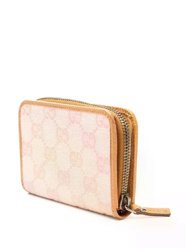 Gucci 2000-2015 Gg Canvas Zip Coin Pouch