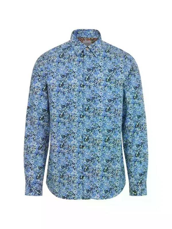 Paul Smith Floral-print Long-sleeve Shirt