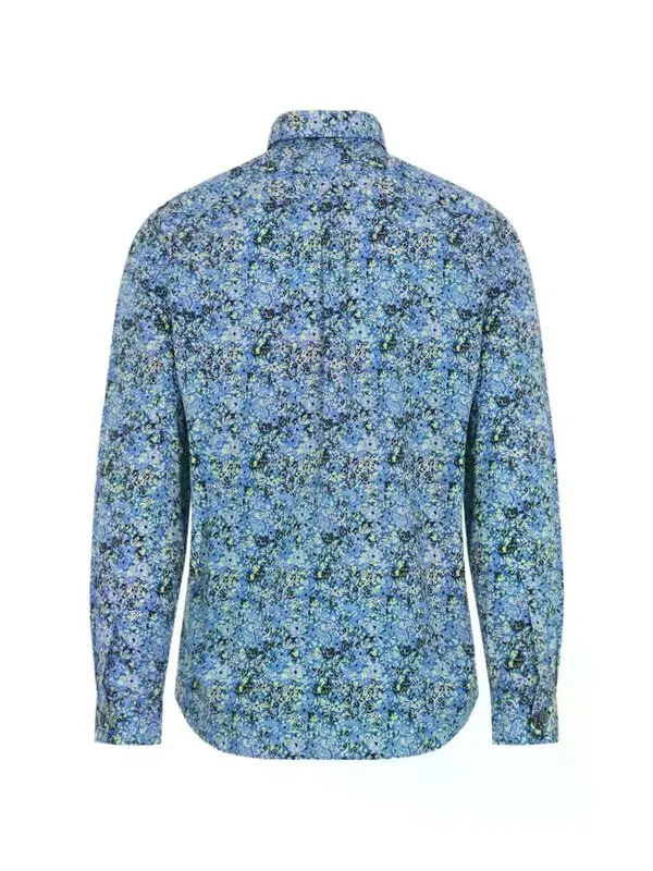 Paul Smith Floral-print Long-sleeve Shirt