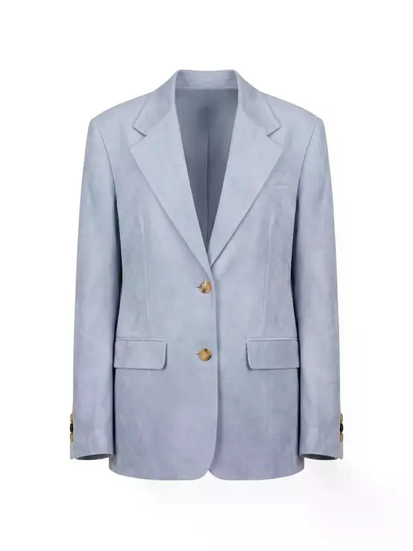 ALYSI Single-breasted Blazer - Blue