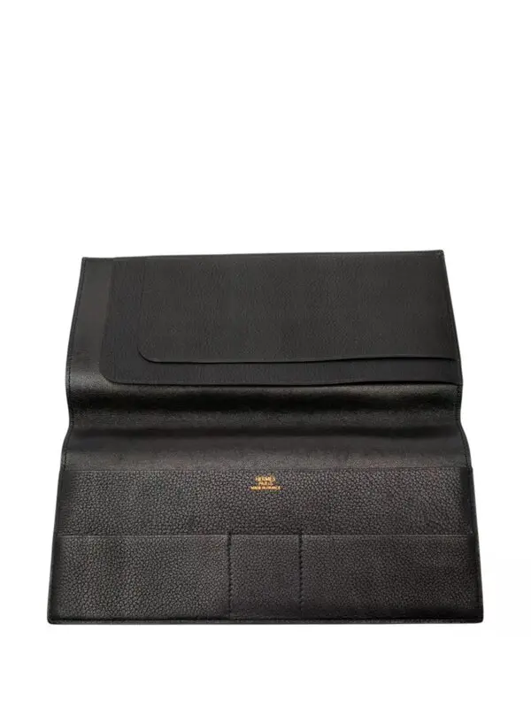 Hermès 2004 Leather Bifold Holder Passport Cover