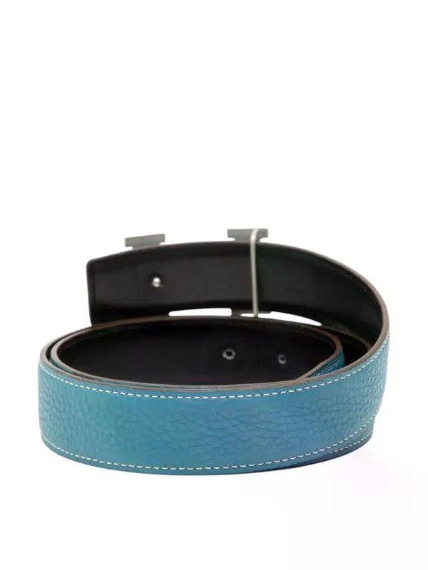 Hermès 2004 Constance H Reversible Belt