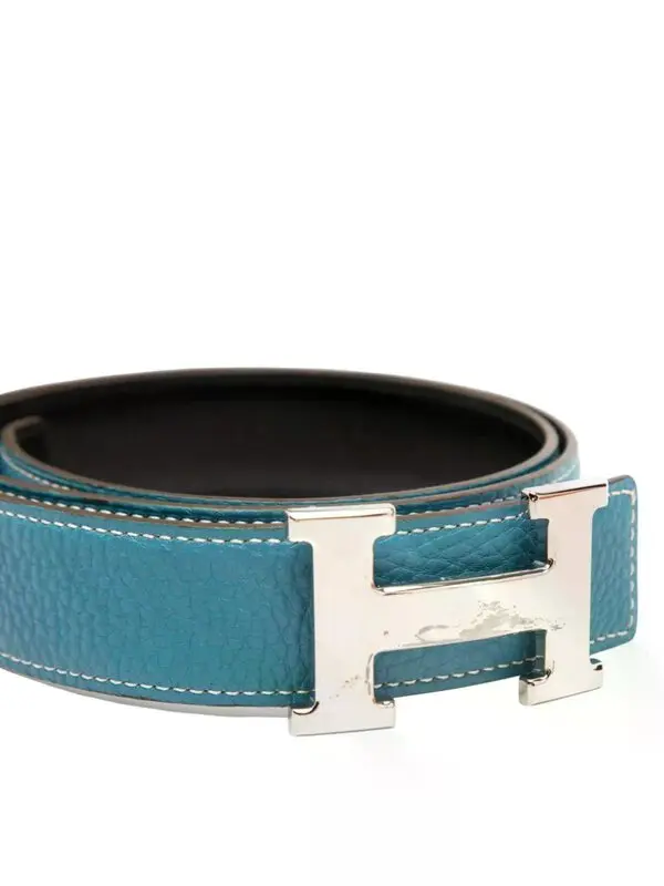 Hermès 2004 Constance H Reversible Belt