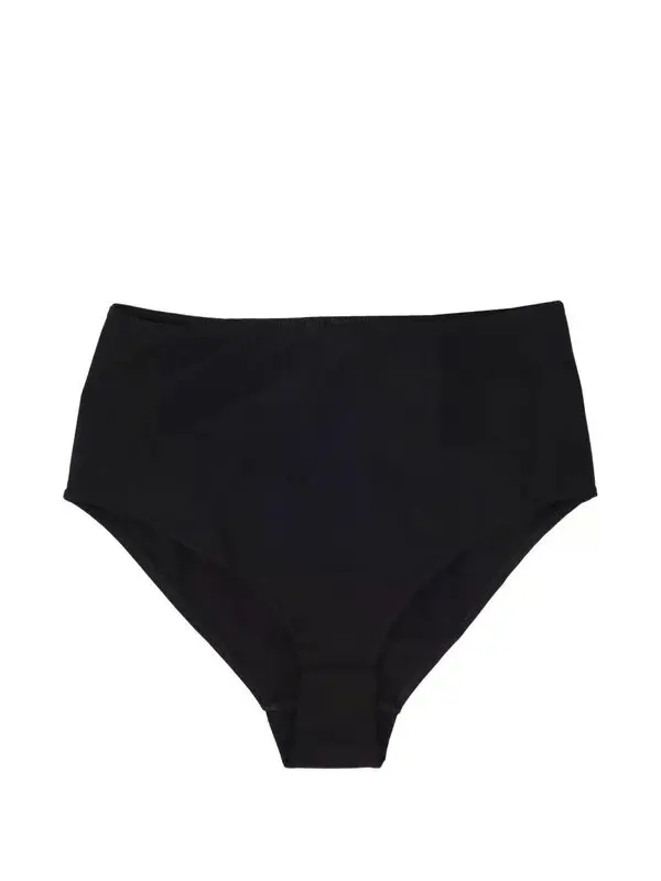 Elisabetta Franchi High-waisted Briefs - Black