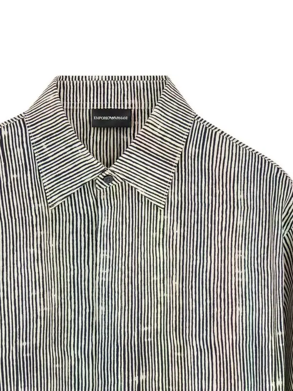Emporio Armani Vertical-stripe Shirt