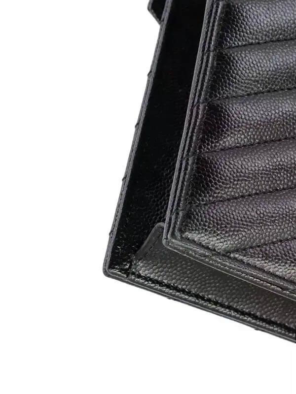 Saint Laurent Monogram Wallet On Chain Bag - Black