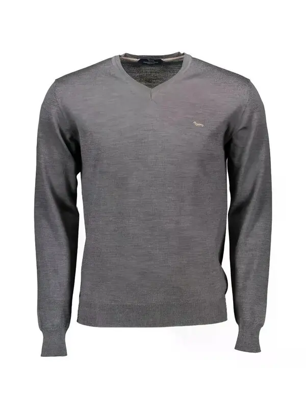 HARMONT & BLAINE V-neck Wool Sweater