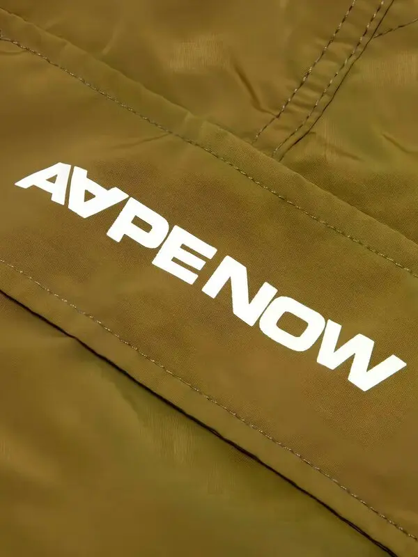 AAPE BY *A BATHING APE Logo Embroidered Cargo Shorts