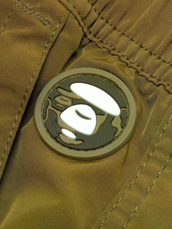 AAPE BY *A BATHING APE Logo Embroidered Cargo Shorts