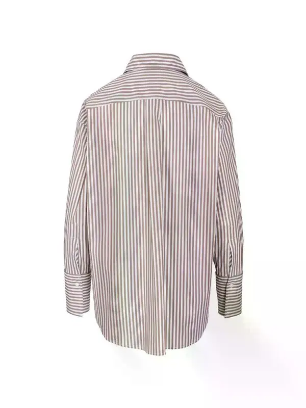 AL DUCA D’AOSTA 1902 Striped Oversized Shirt