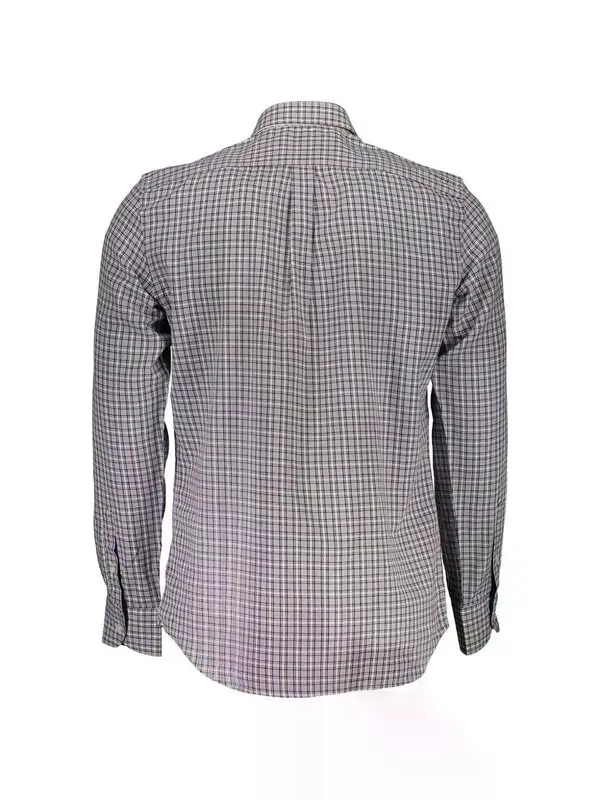 HARMONT & BLAINE Check-pattern Button-down Shirt
