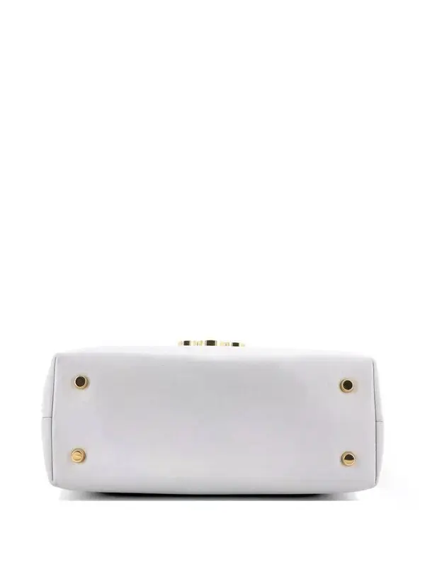 Celine Nino Top Handle Bag Leather Medium Satchel