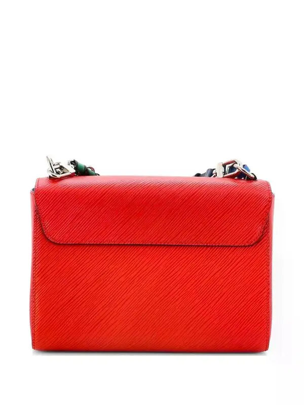 LOUIS VUITTON Epi Leather Braided Handle Twist Bag Mm - Red