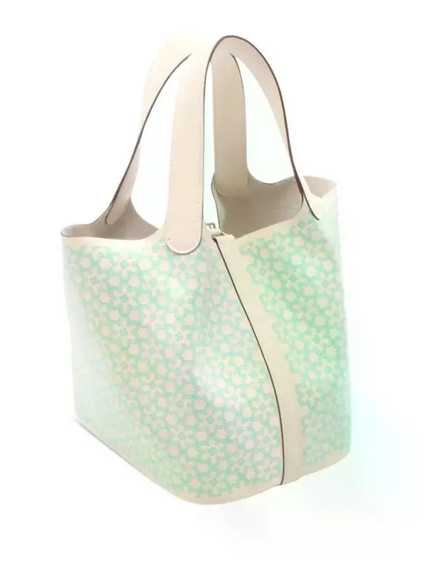 Hermès 2022 Lucky Daisy Picotin Lock 18 Handbag