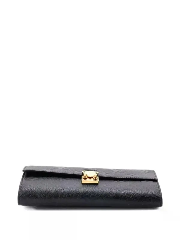 LOUIS VUITTON Sarah Metis Wallet Monogram Empreinte Leather Small Wallets