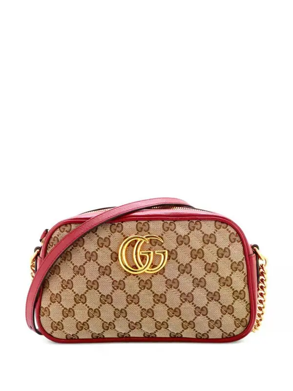 Gucci Gg Marmont Shoulder Bag - Red