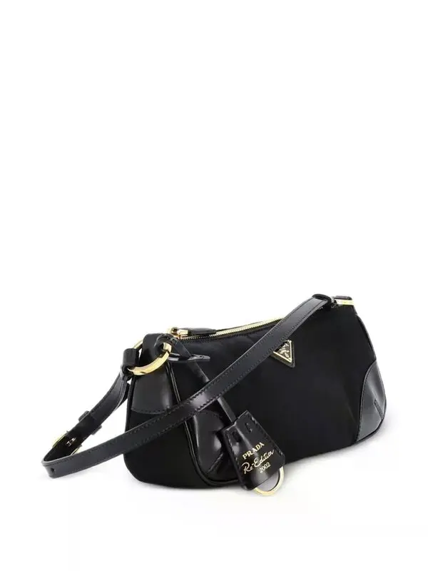Prada Re-edition 2002 Re-nylon And Leather Shoulder Bag