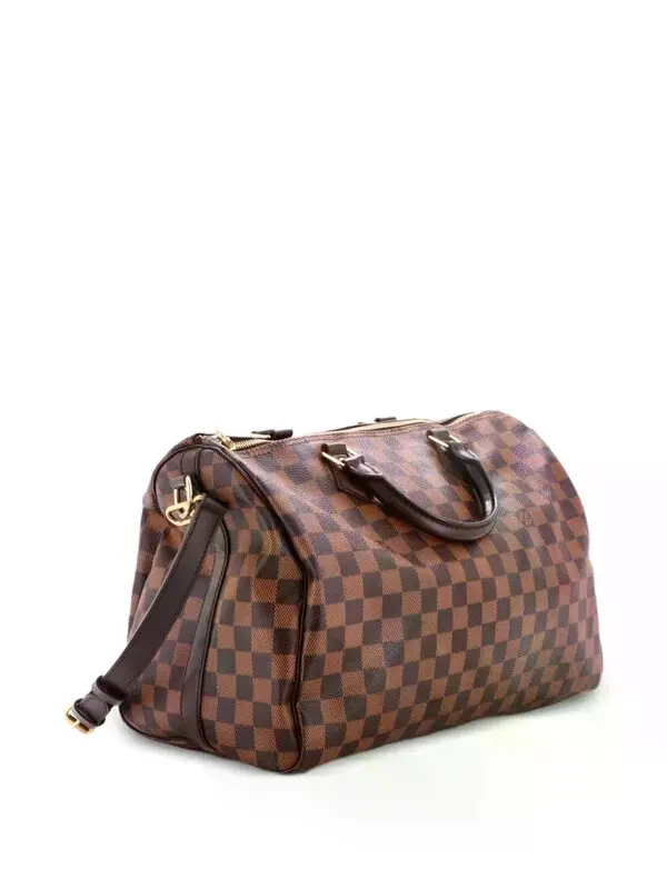 LOUIS VUITTON Speedy Bandouliere 35 Satchel Bag - Brown