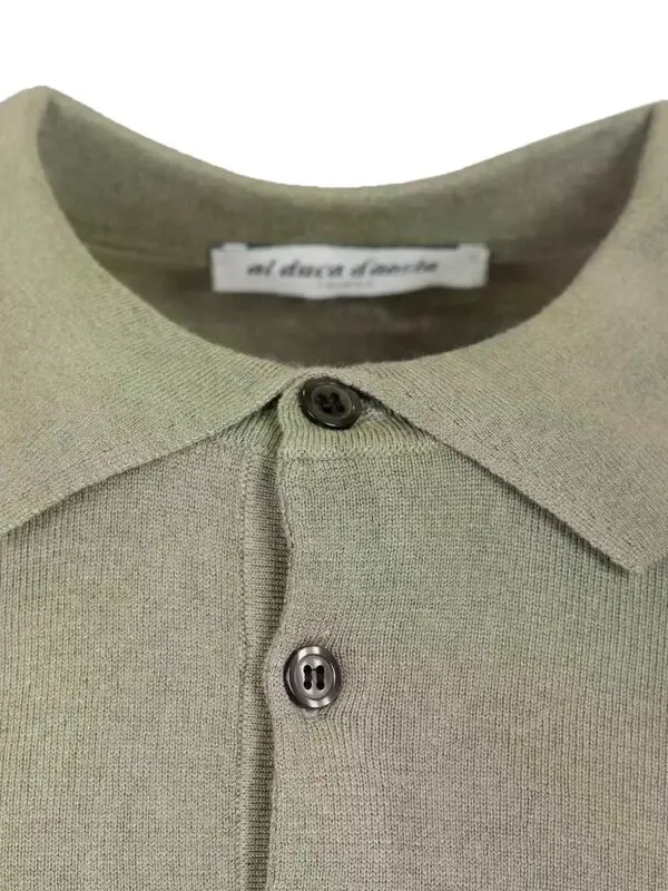 AL DUCA D’AOSTA 1902 Ribbed-trim Polo Shirt
