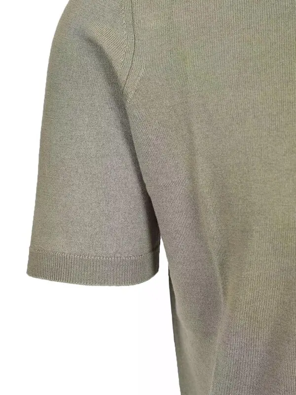 AL DUCA D’AOSTA 1902 Ribbed-trim Polo Shirt