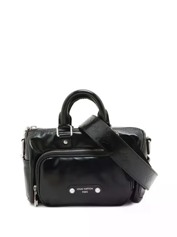 LOUIS VUITTON Keepall Cargo Bandouliere 25 Satchel - Black
