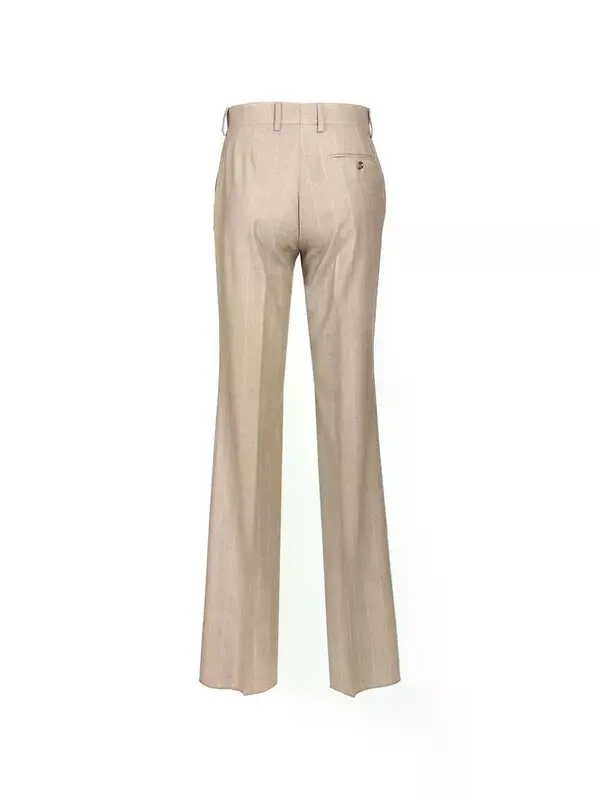 LATORRE Pinstripe Wide-leg Trousers